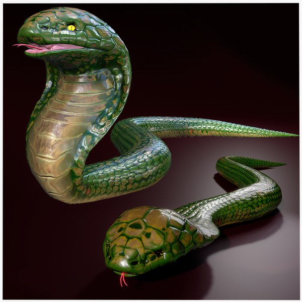 UNREAL Snake ANIMATED 3D-Modell - TurboSquid 2086814
