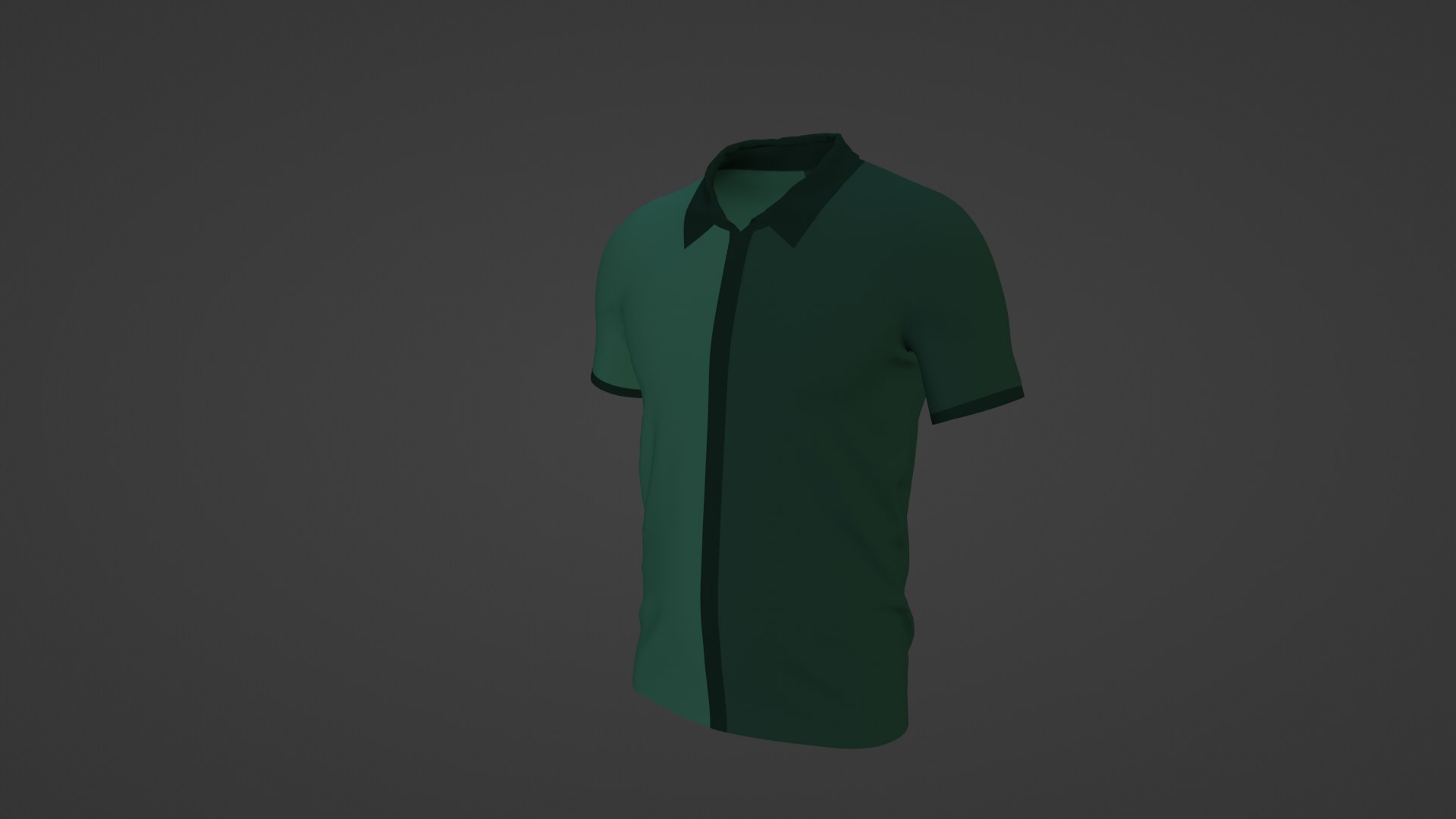 T-Shirt Green 3D Model - TurboSquid 2142187
