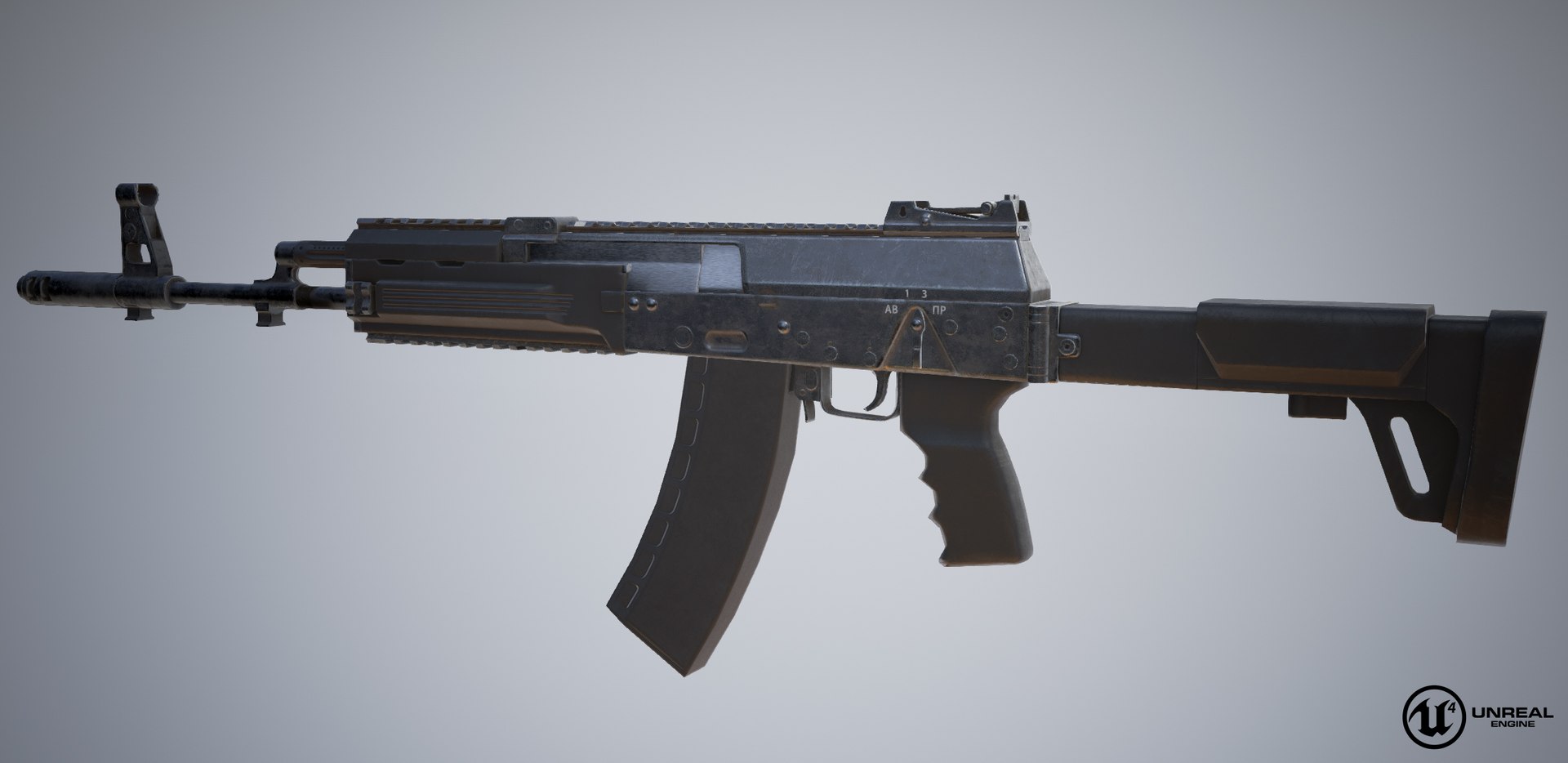 3d Kalashnikov Assault Rifles