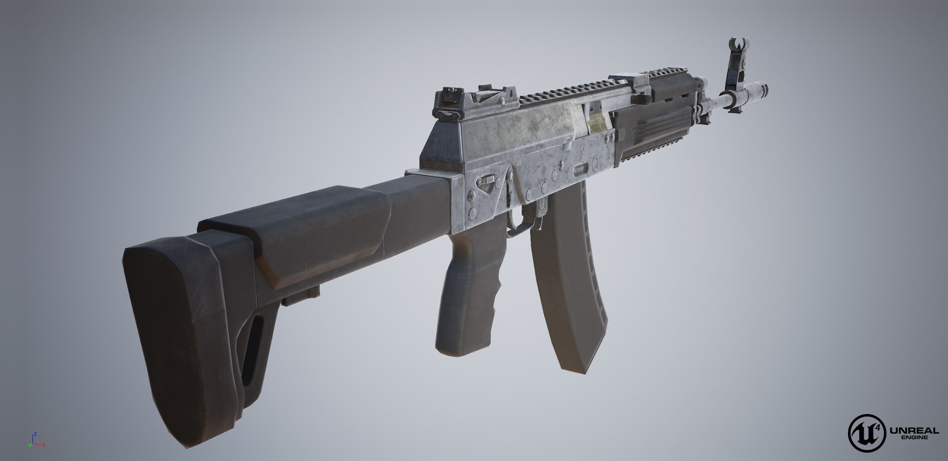 3d Kalashnikov Assault Rifles