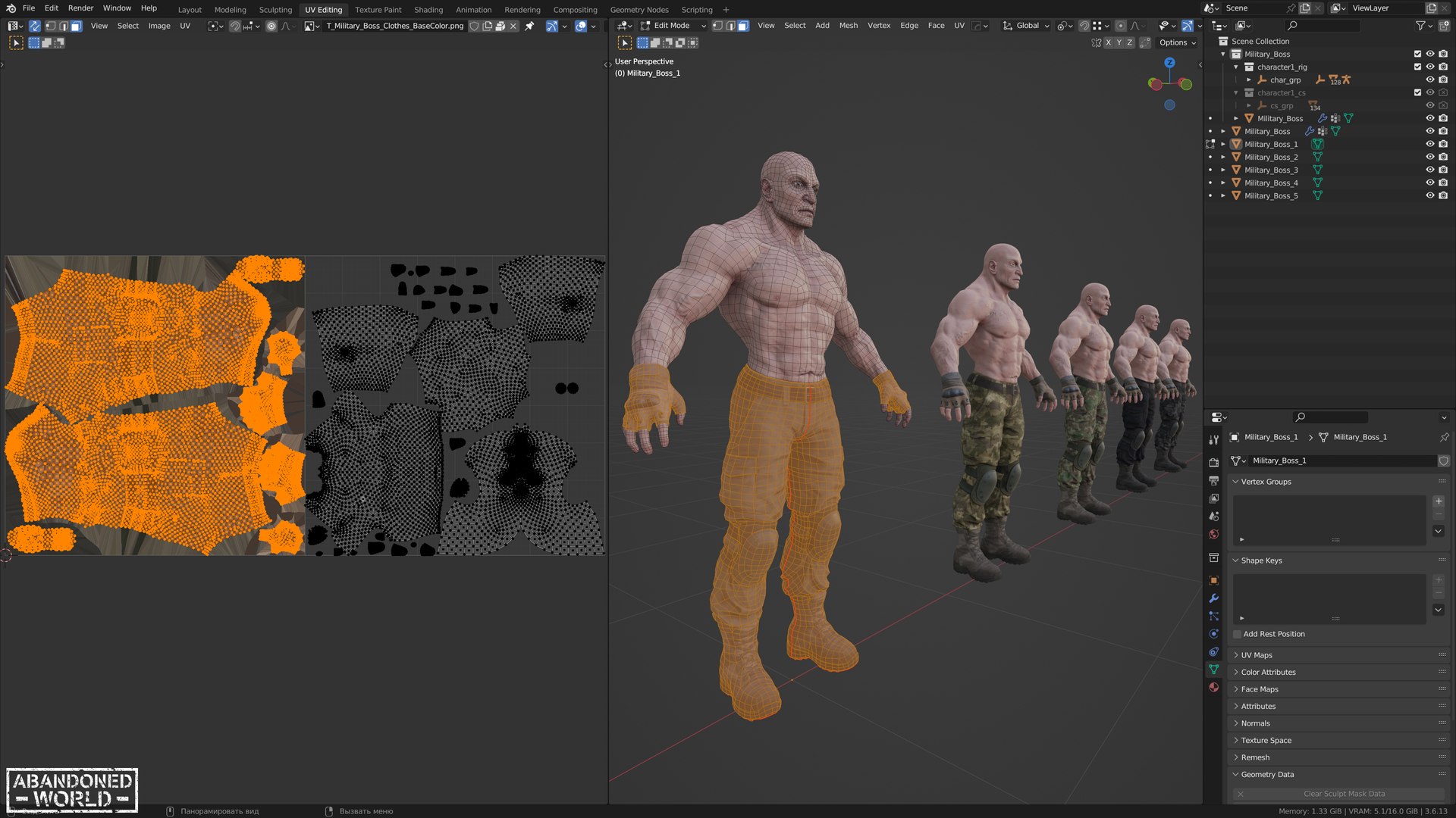 3D Military Boss - TurboSquid 2252017
