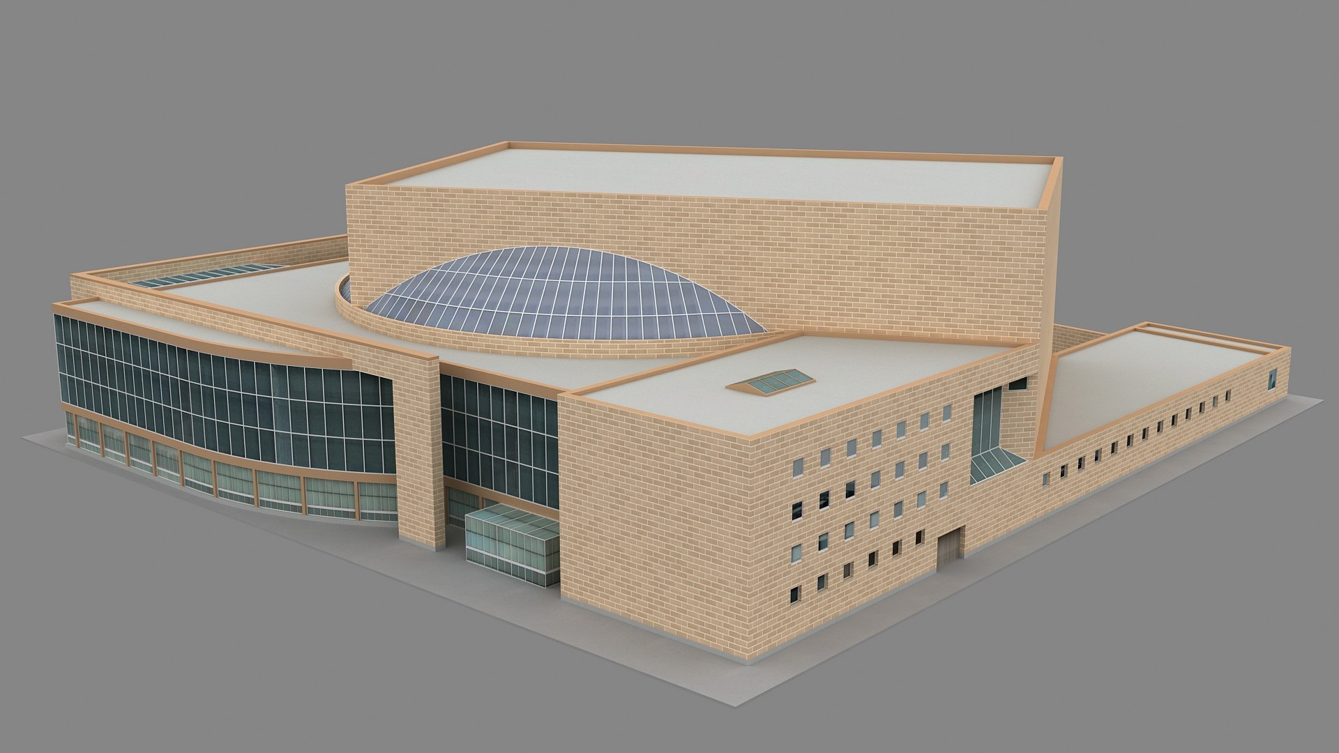 3D Dallas Symphony Orchestra Meyerson Symphony Center Model ...