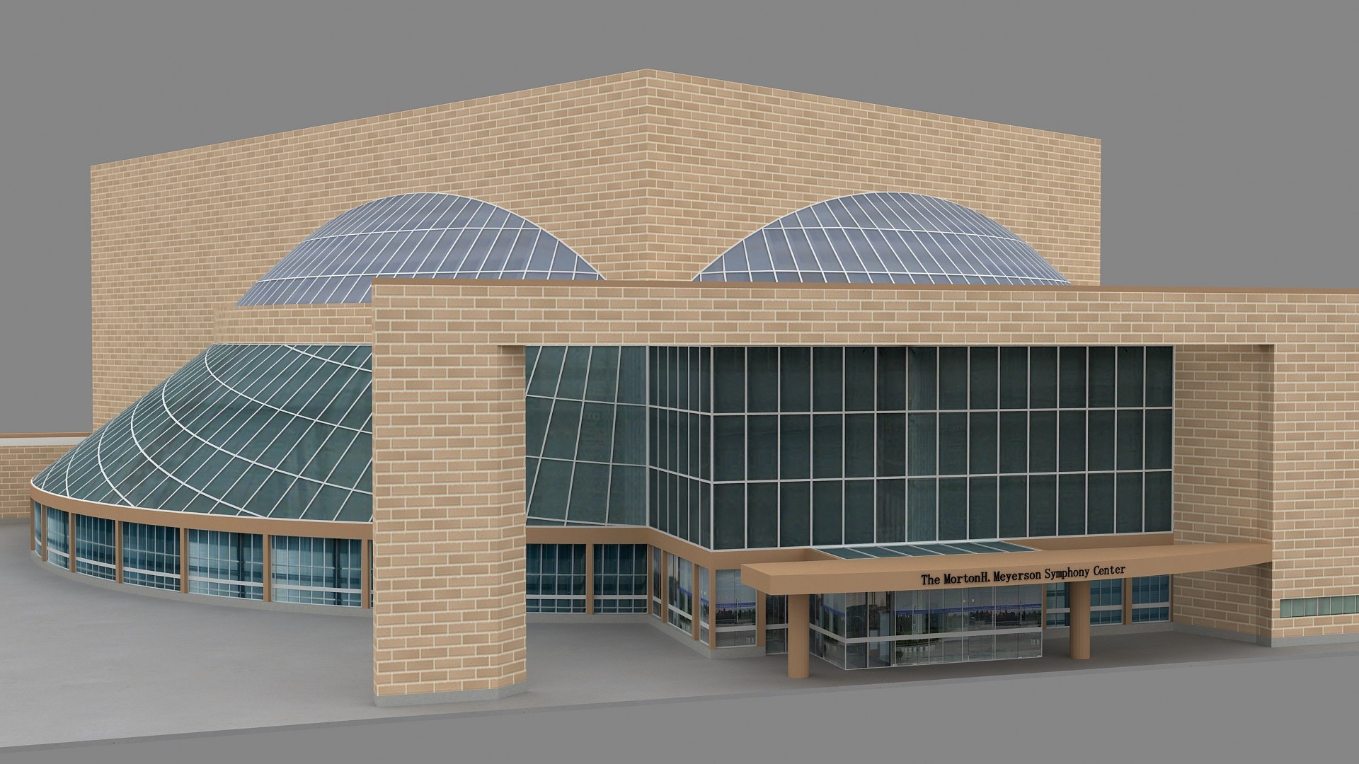 3D Dallas Symphony Orchestra Meyerson Symphony Center Model ...