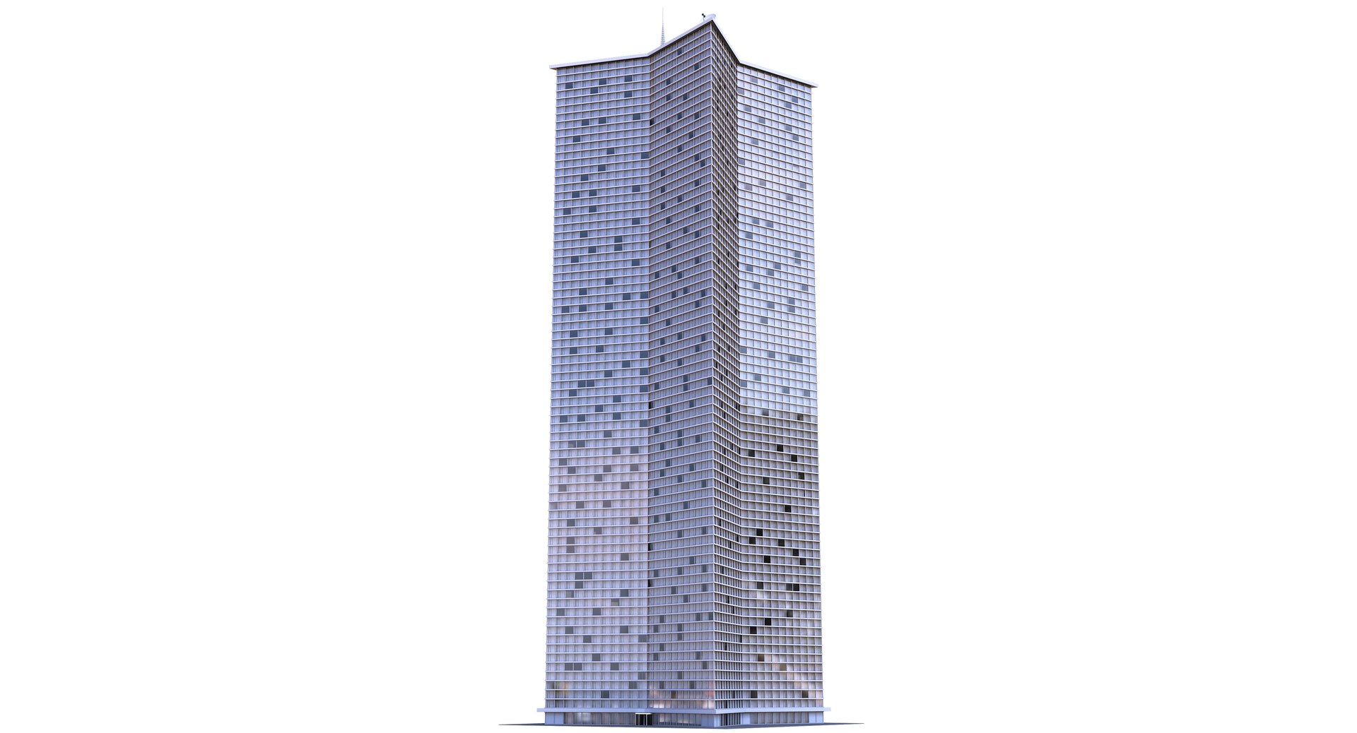 3D Skyscraper Building Model - TurboSquid 1382792