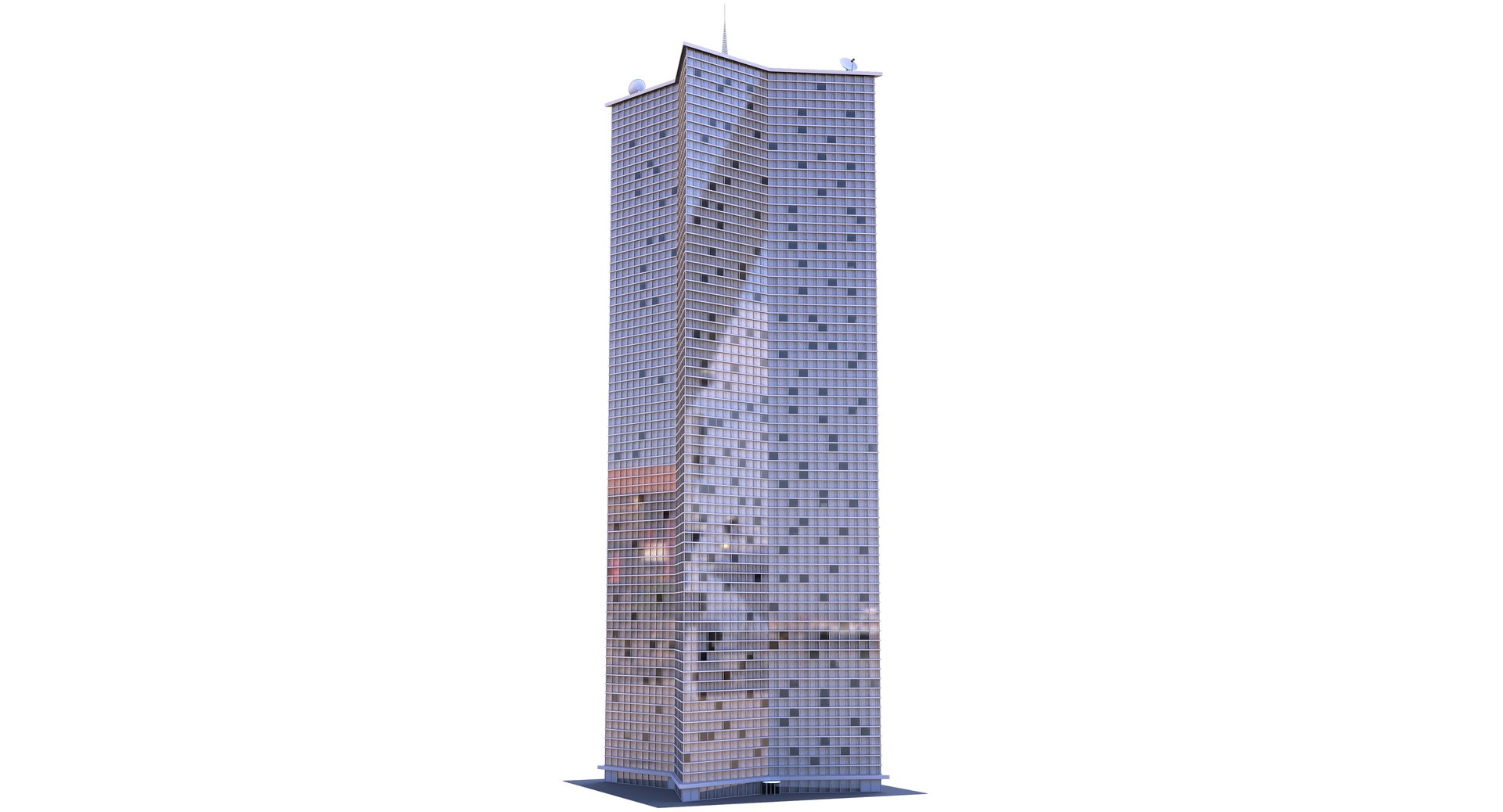 3D Skyscraper Building Model - TurboSquid 1382792