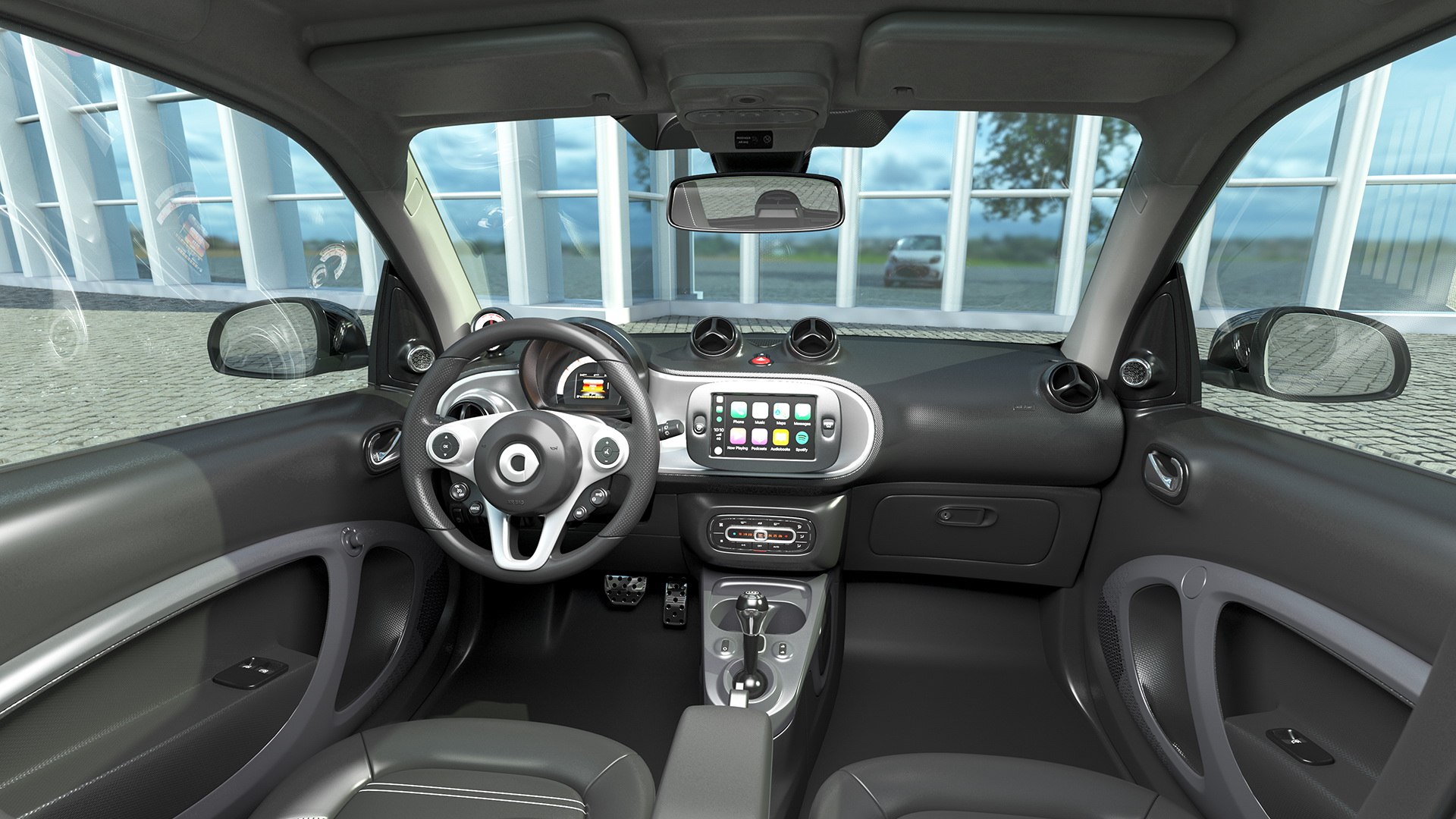 Smart eq fortwo coupe model - TurboSquid 1645905