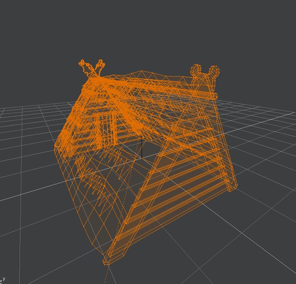 Medieval straw hut 3D model - TurboSquid 1293676