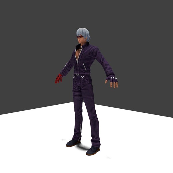 charachters KOF 3D 모델 - TurboSquid 2070564
