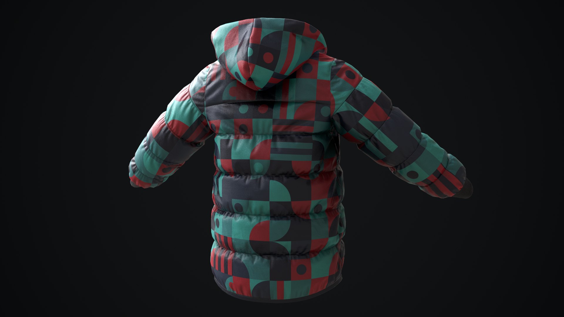 Winter Jacket 3D Model - TurboSquid 1674572