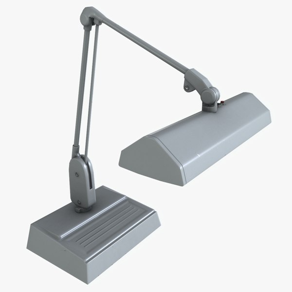 banker s lamp 3d max