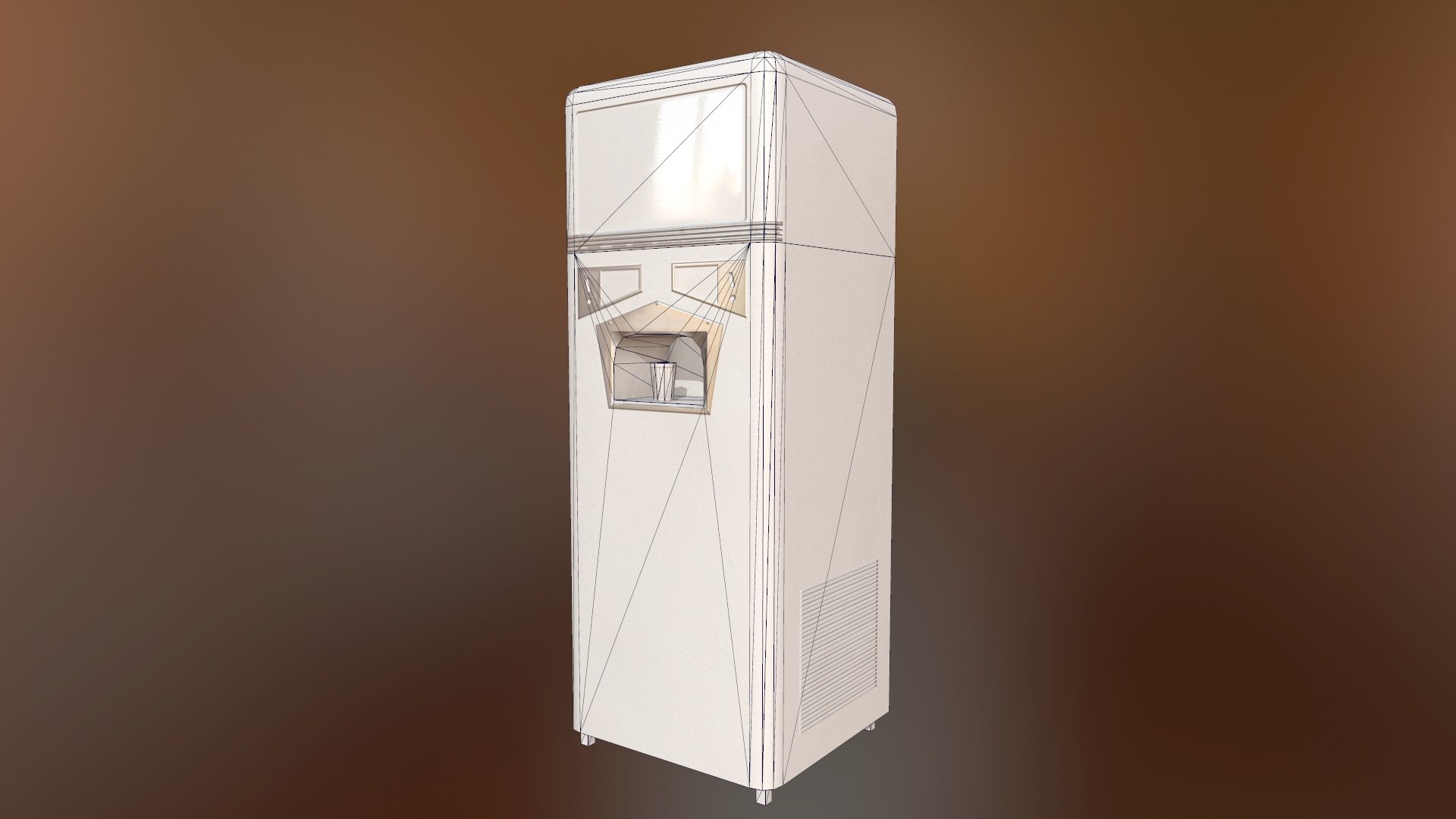 Soviet Soda Machine 3d Model