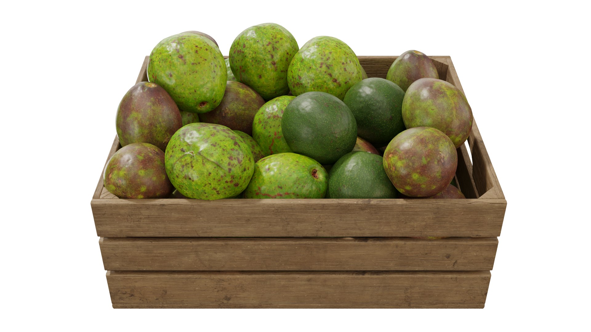 3D Avocado Crates - TurboSquid 1967304