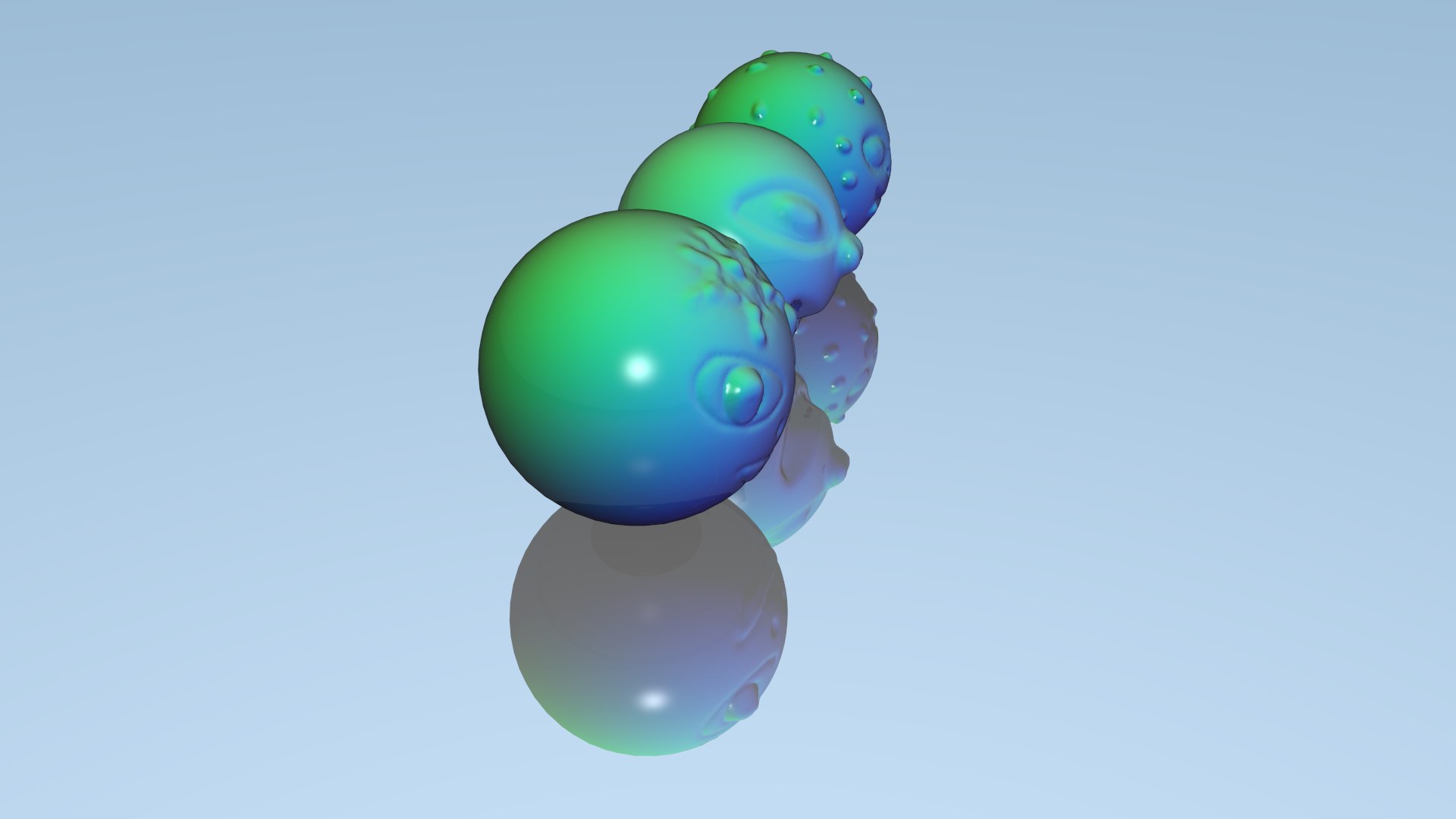 Face Balls 3d Model