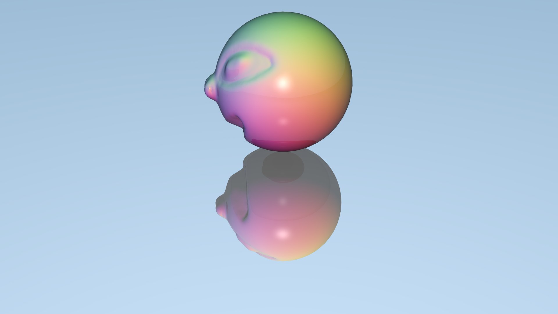 Face Balls 3d Model