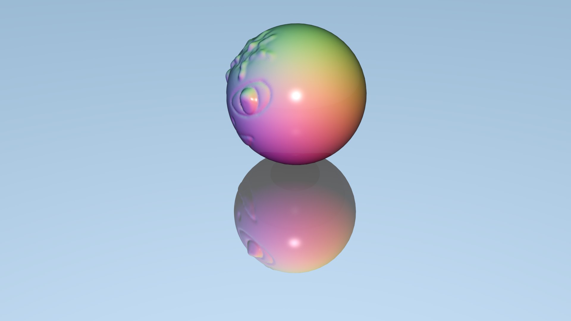 Face Balls 3d Model