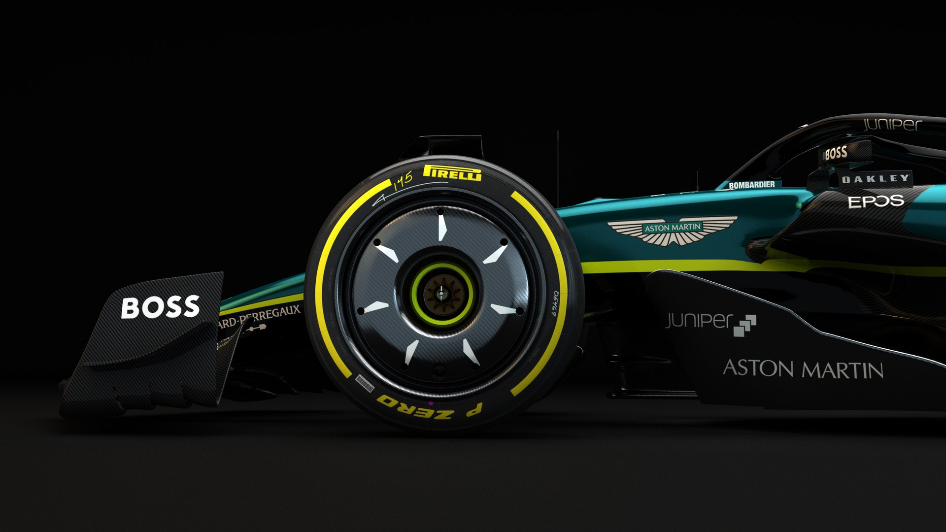 3D F1 Aston Martin AMR23 Model - TurboSquid 2038481