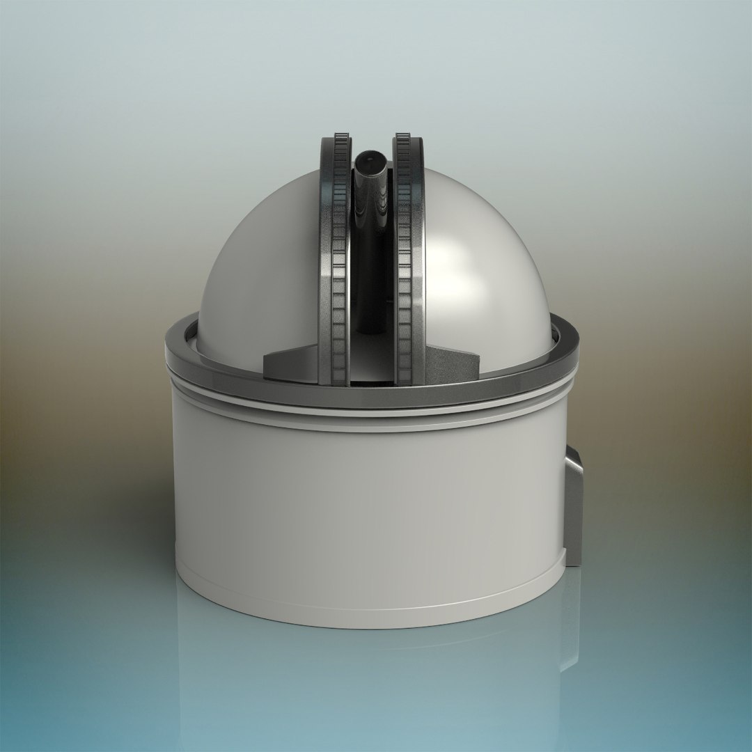 3D Building Observatory Architecture Model - TurboSquid 1696169