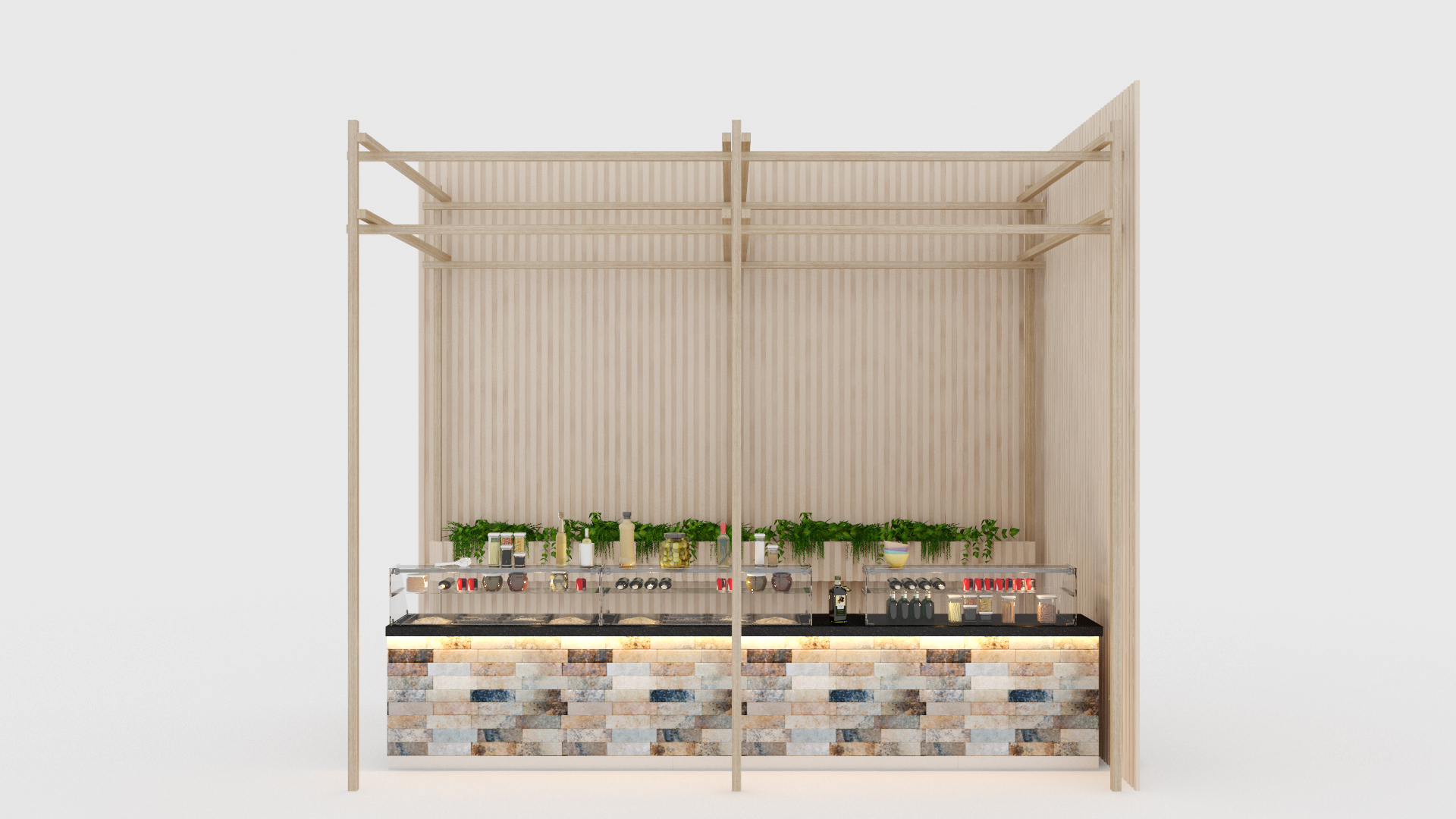 Counter Table 3D - TurboSquid 1753520