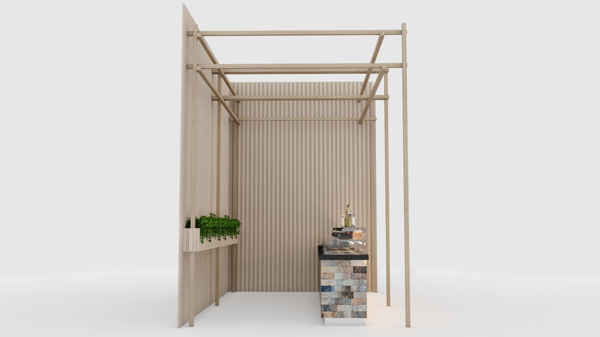 Counter Table 3D - TurboSquid 1753520