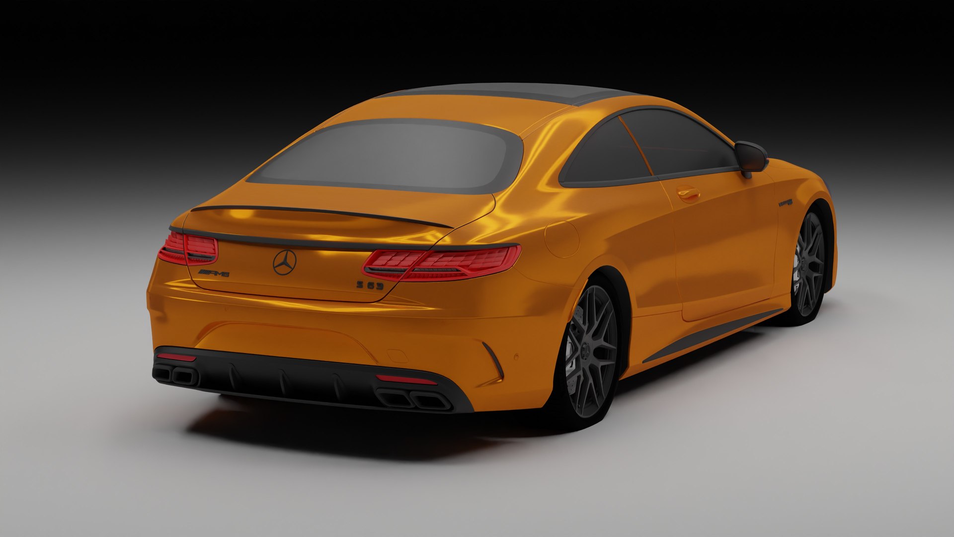 Mercedes Benz C63 Amg Coupe 3D Model - TurboSquid 2035508
