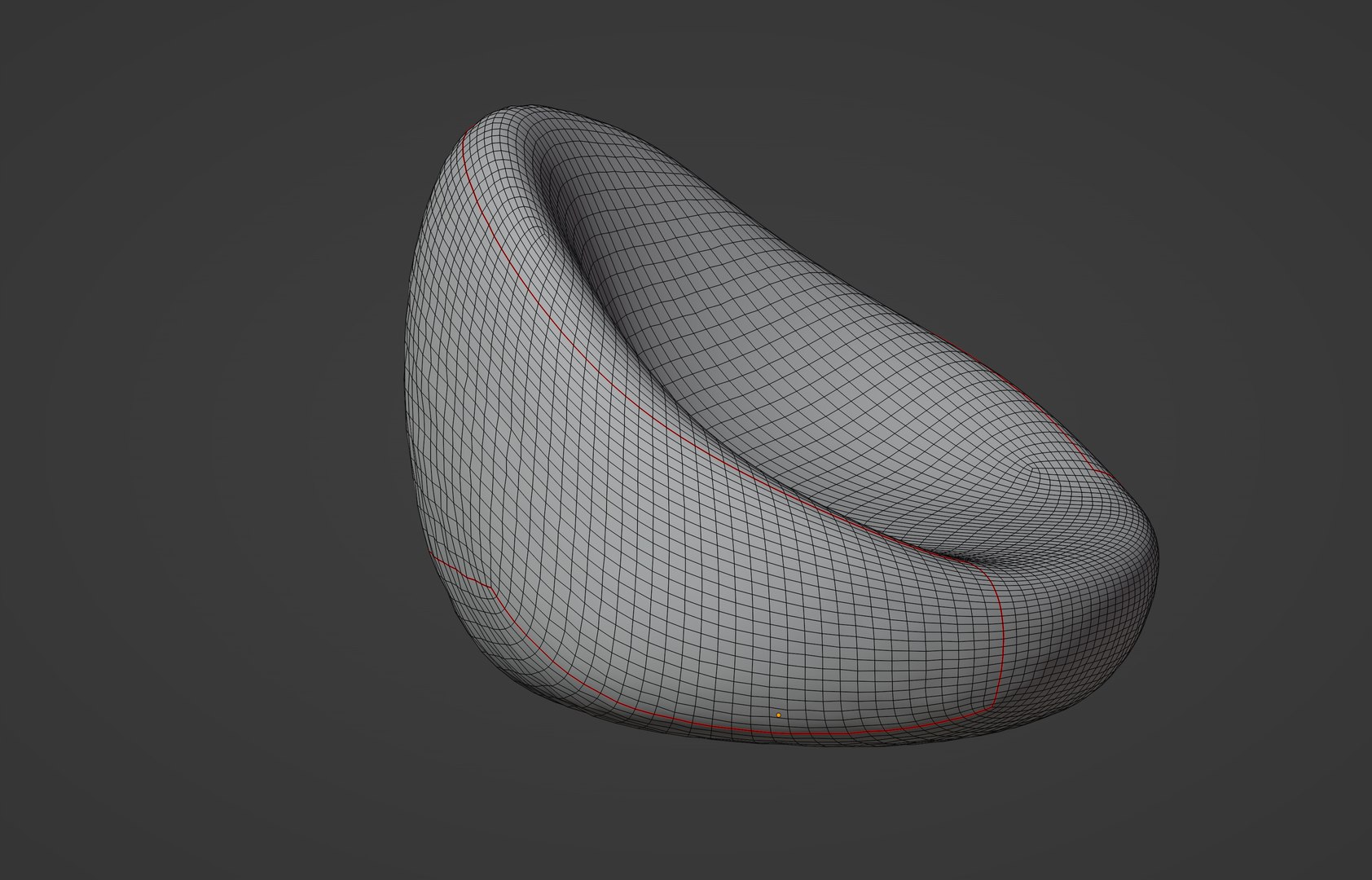3D Model Bean Bag - TurboSquid 2058752
