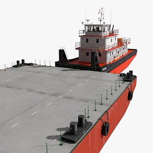 3D Barge Models - Browse & Download Formats - TurboSquid