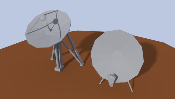 Satellite Dish Blender Models for Download | TurboSquid