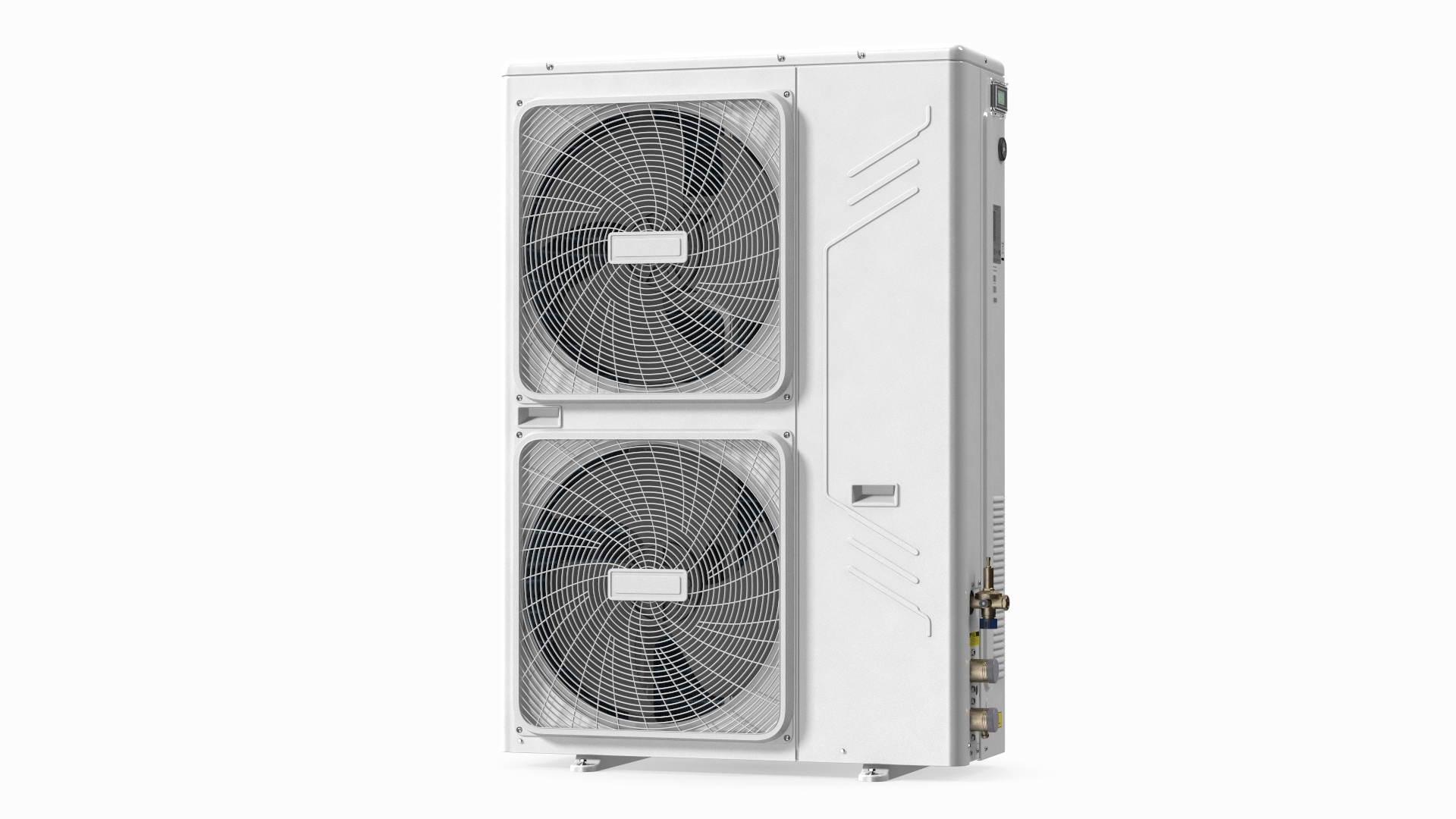 Double Air Conditioner Outdoor Part 3D Model - TurboSquid 2068825