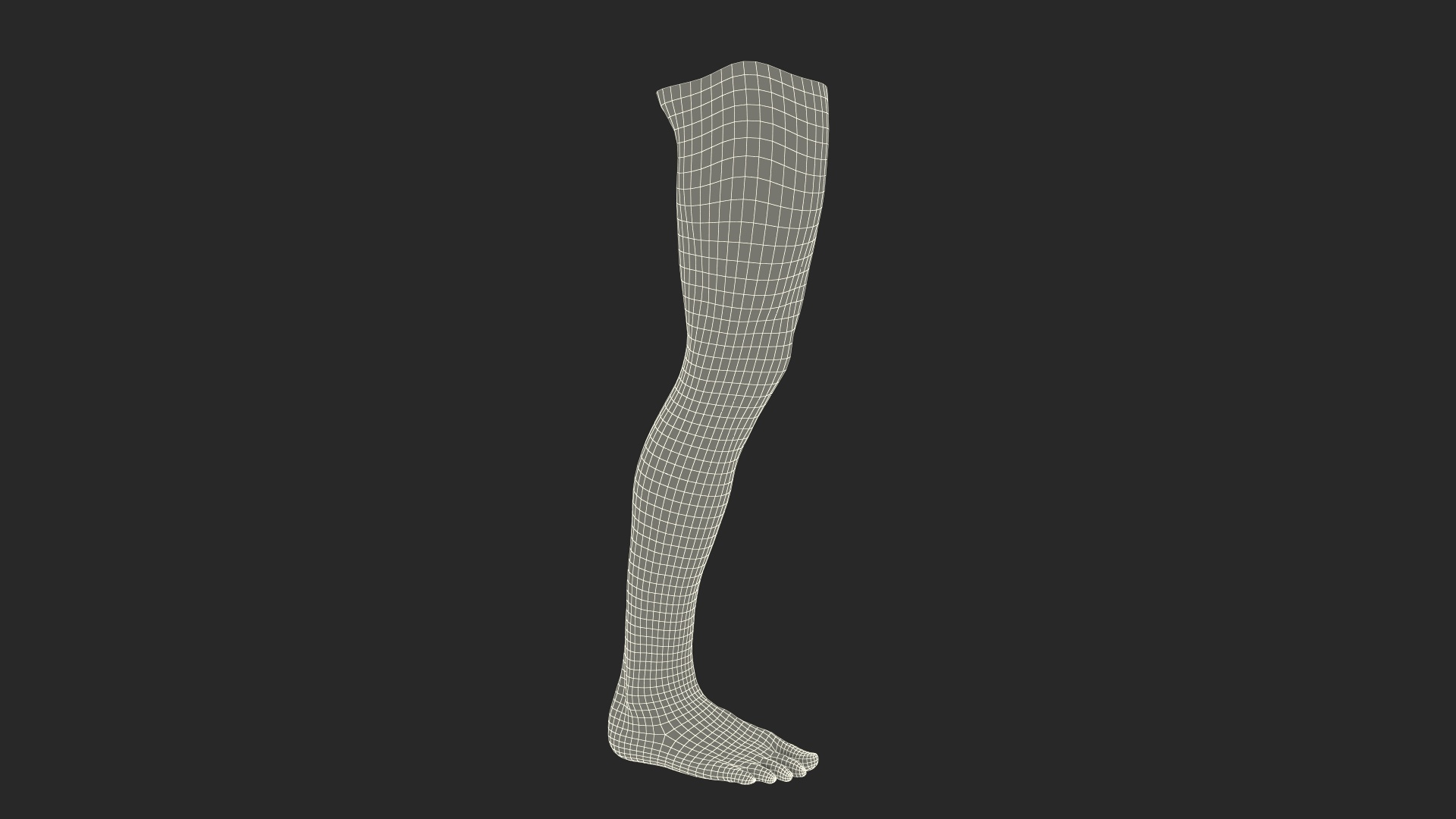 3D Model Realistic Asian Male Leg - TurboSquid 2295999