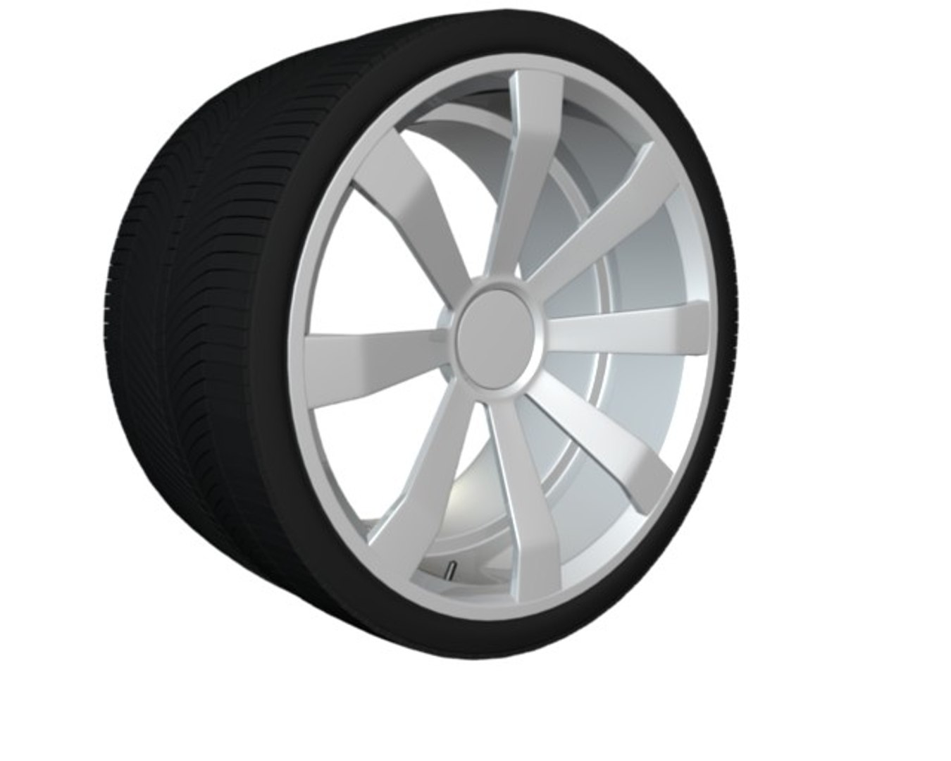car wheels rims 3d model