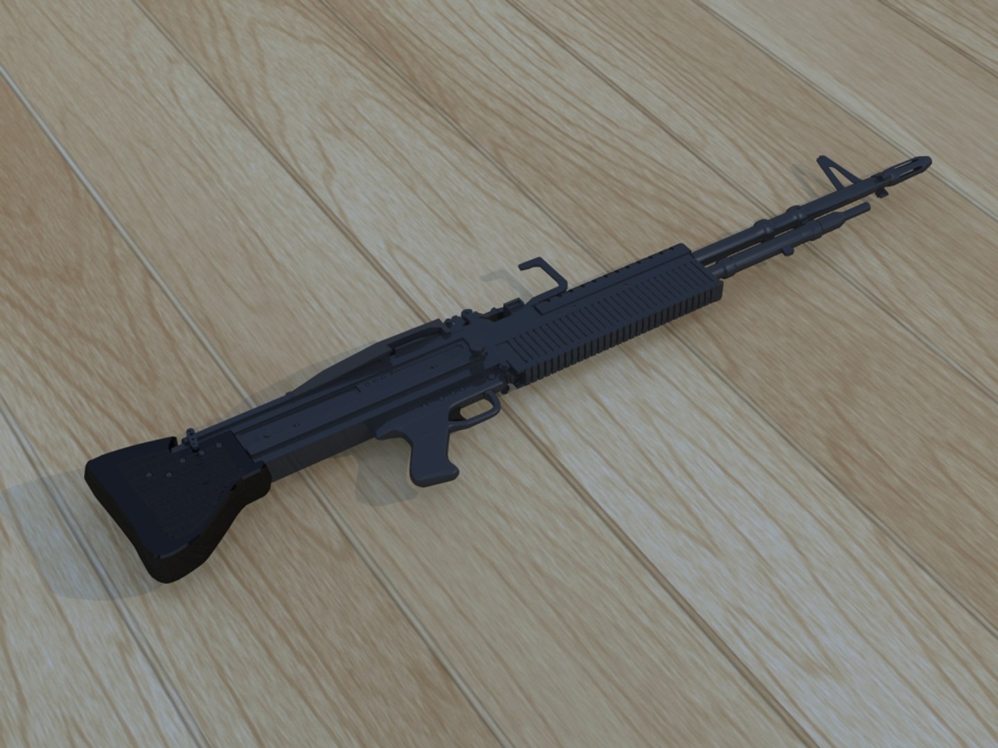 3D model weapon m60 - TurboSquid 1413980