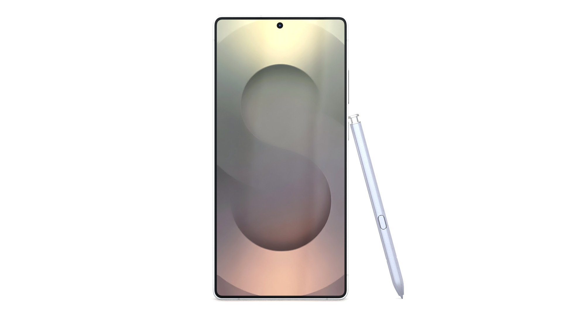 Samsung Galaxy S25 Ultra Titanium White Silver Model - TurboSquid 2376249