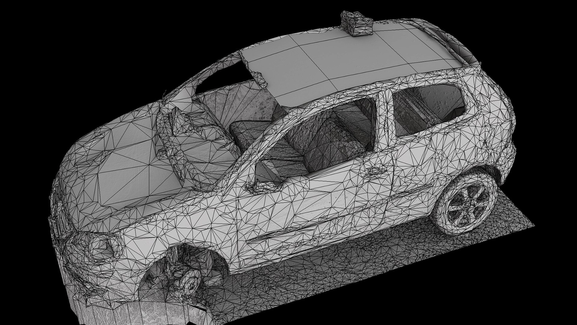 Free 3D Abandoned Car Wreck RAW PBR Photogrammetry - TurboSquid 2417997