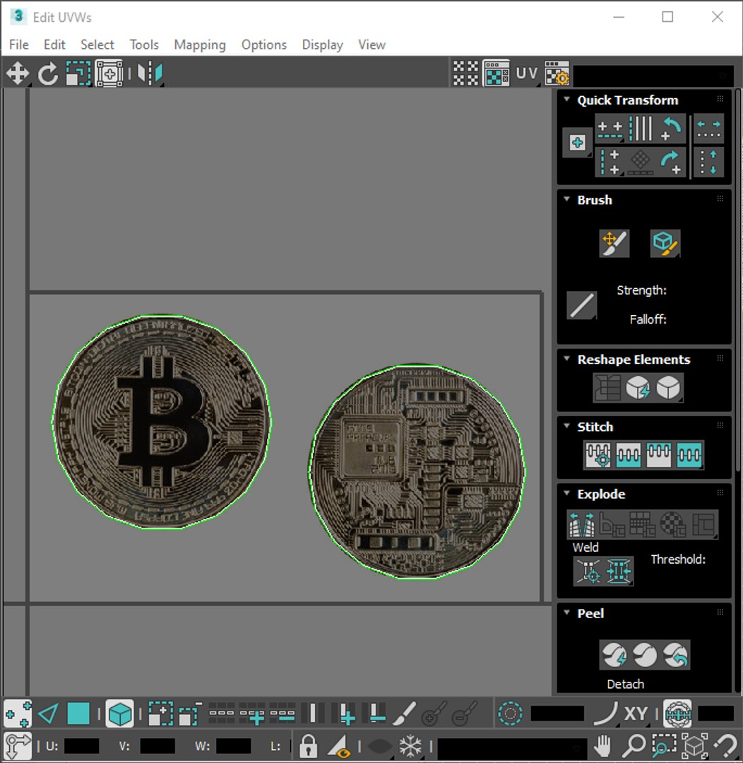 3D Bitcoin Model - TurboSquid 2532513
