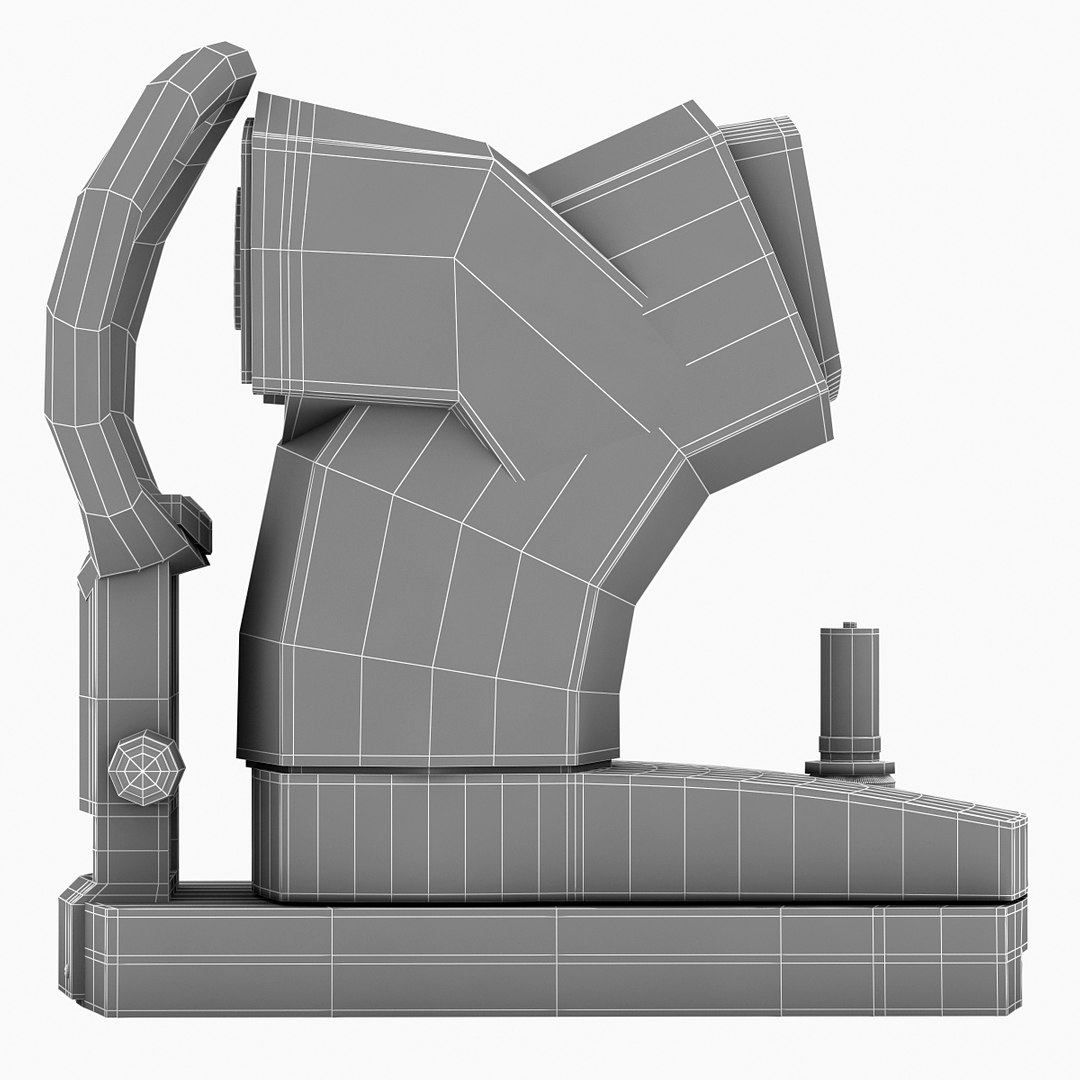 3d Model Auto Ref Keratometer