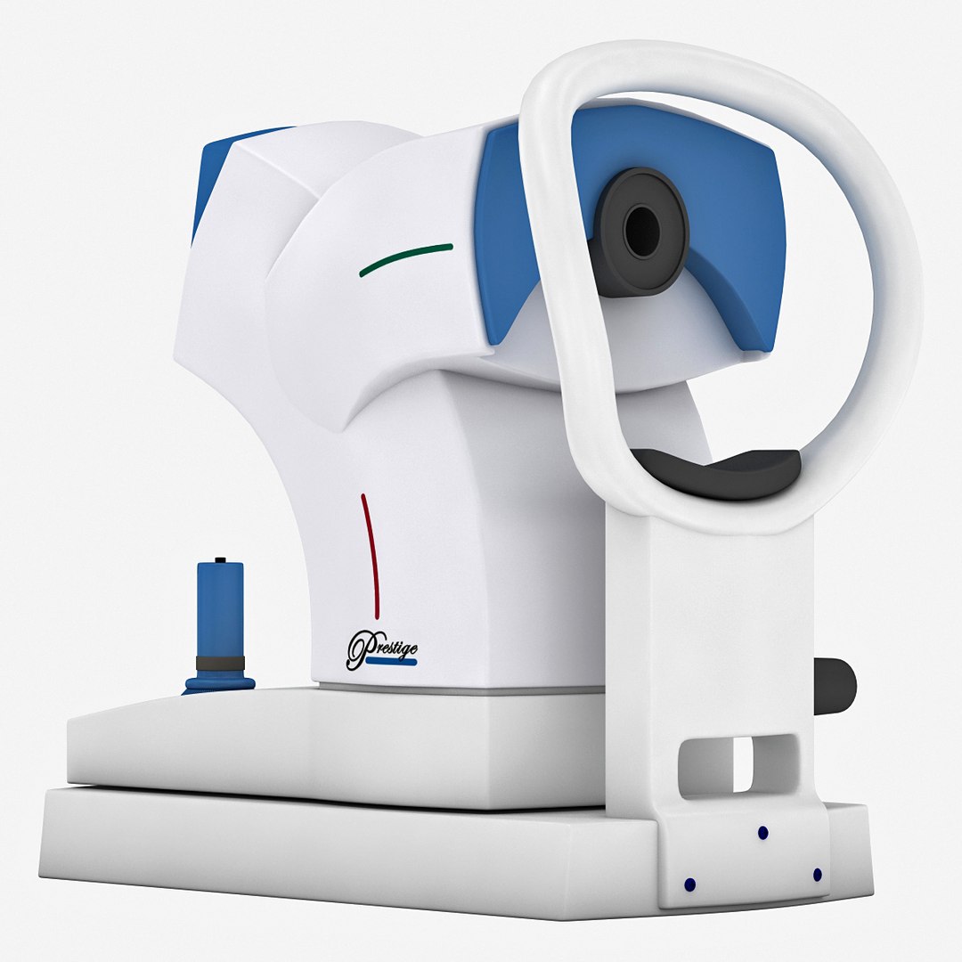 3d Model Auto Ref Keratometer