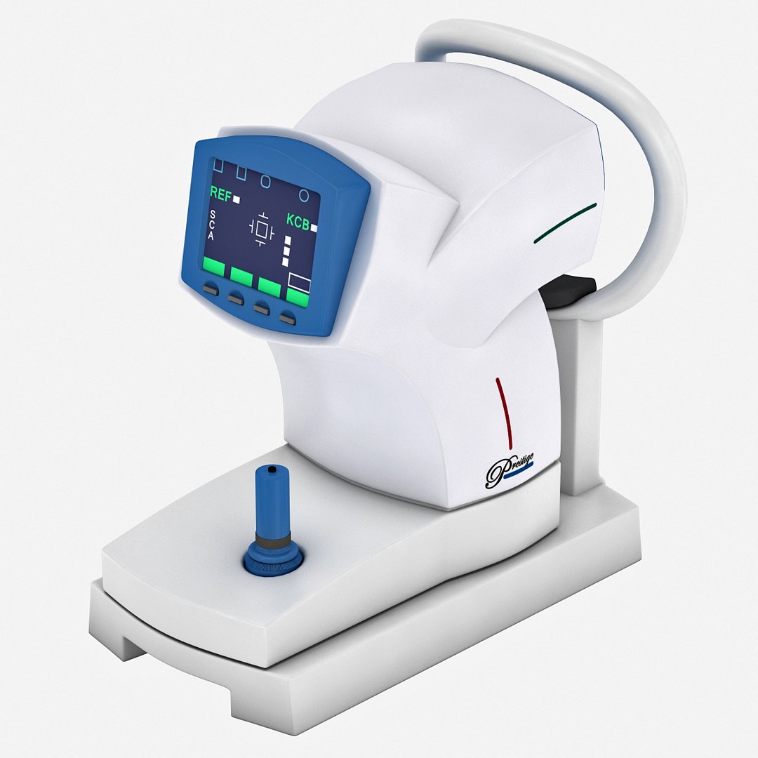 3d Model Auto Ref Keratometer