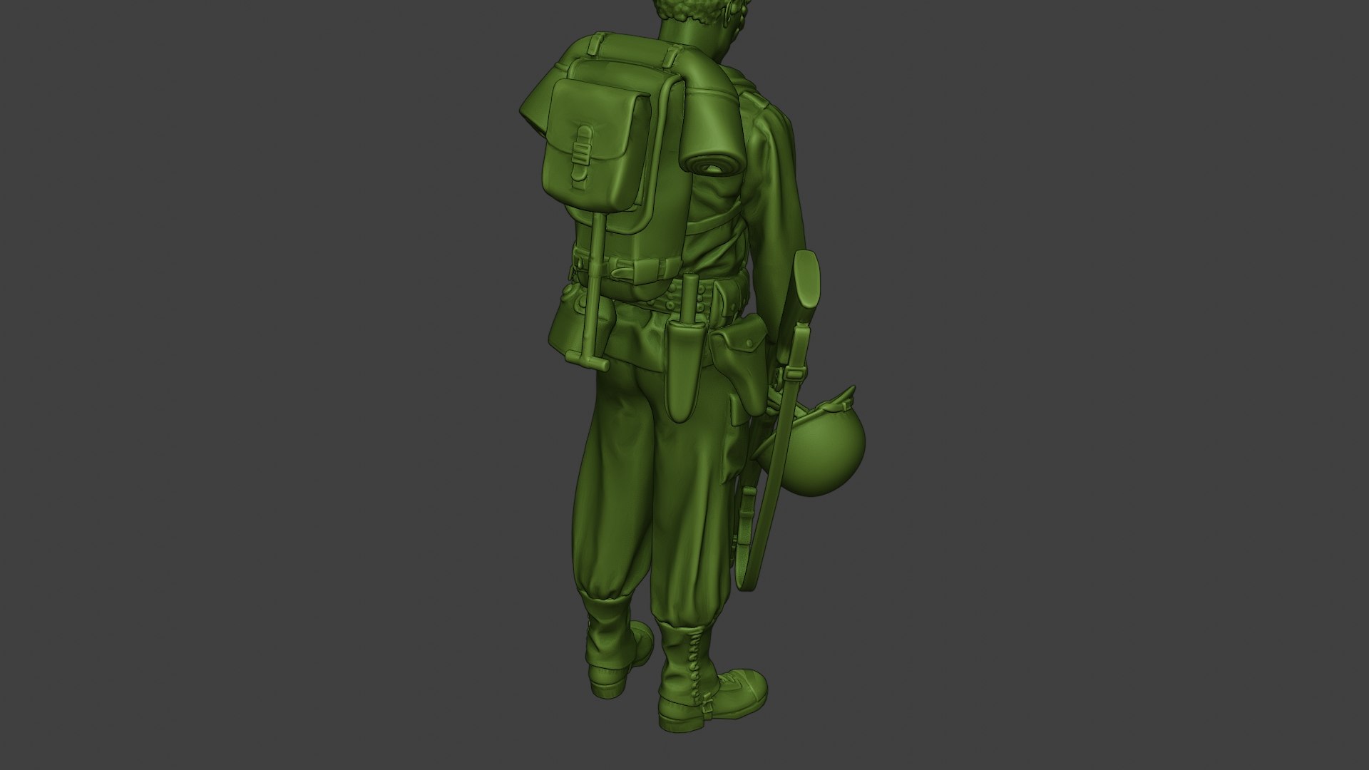3D model soldier ww2 crying american - TurboSquid 1655801