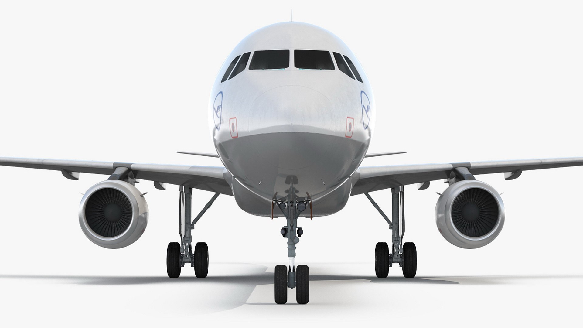 3D Lufthansa Airbus A321 With Interior And Doors Model - TurboSquid 2376366