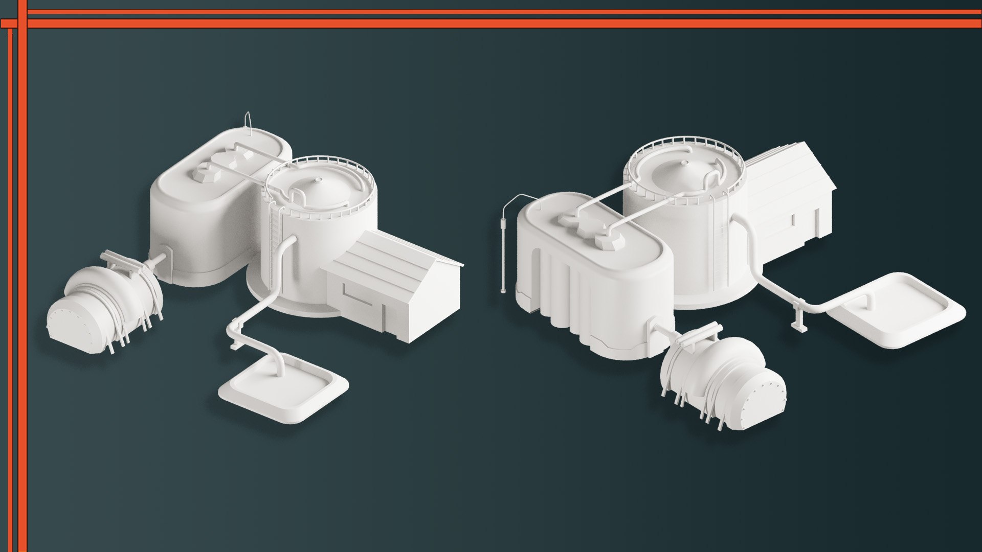 3D Factory Units VOL-01 - TurboSquid 2156202