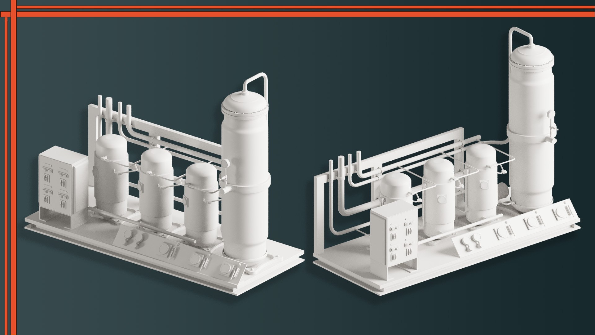 3D Factory Units VOL-01 - TurboSquid 2156202