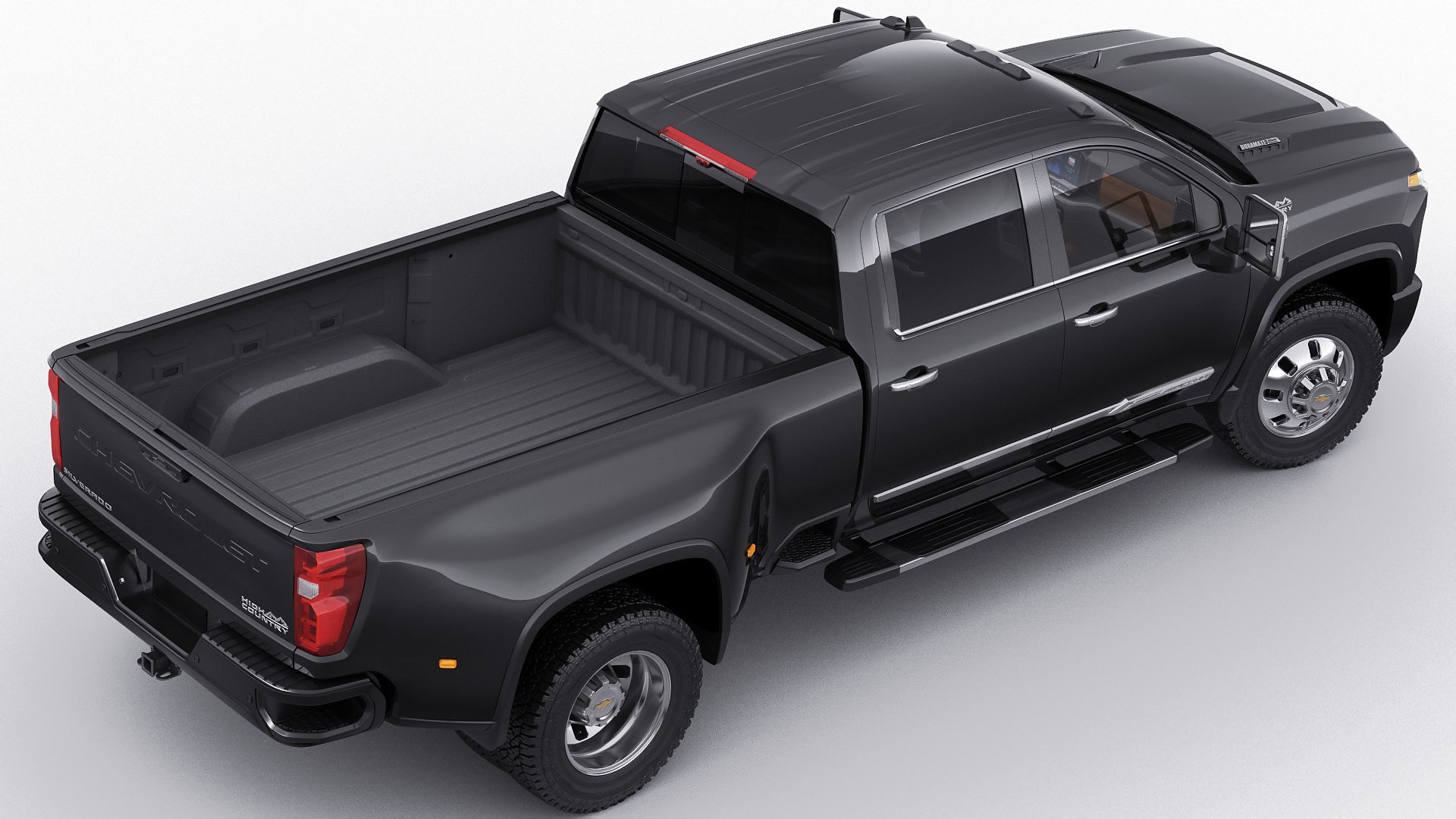 3D Chevrolet Silverado 3500 HD Dually 2024 High Country Model ...