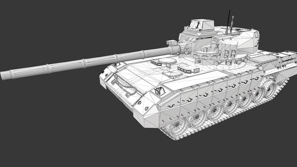 T-95 tank 3D model - TurboSquid 1642418