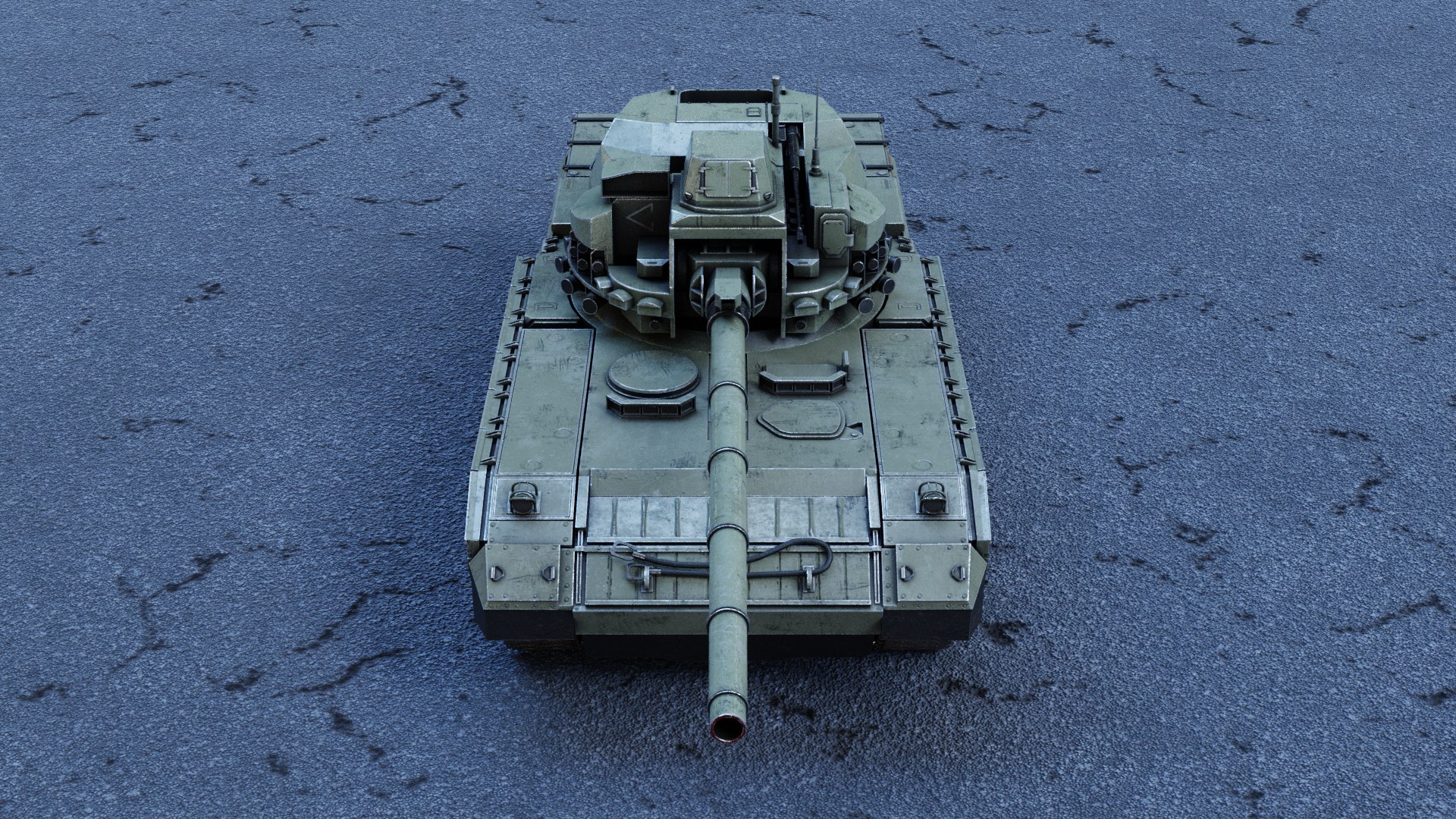 T-95 Tank 3D Model - TurboSquid 1642418