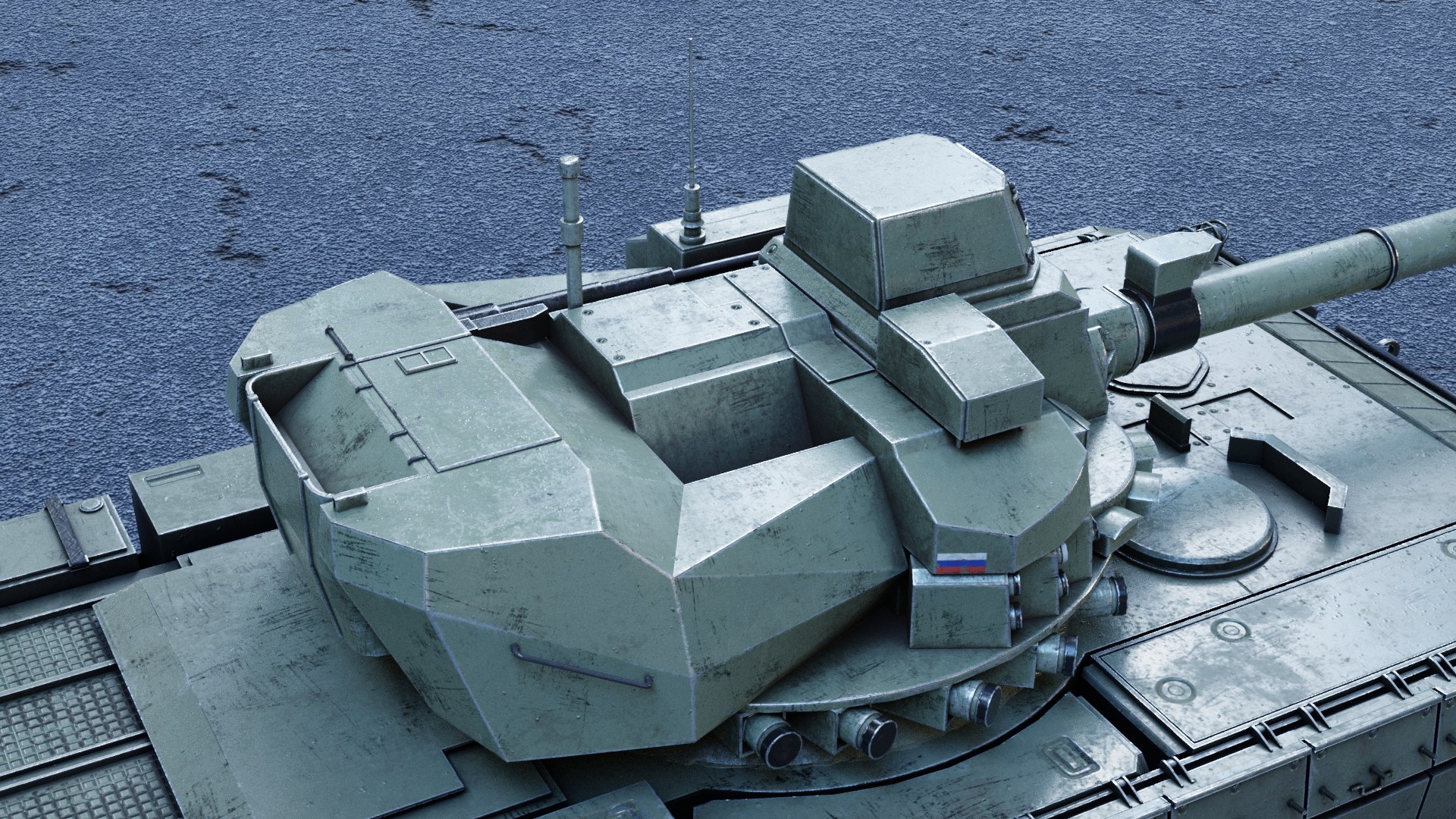 T-95 Tank 3D Model - TurboSquid 1642418