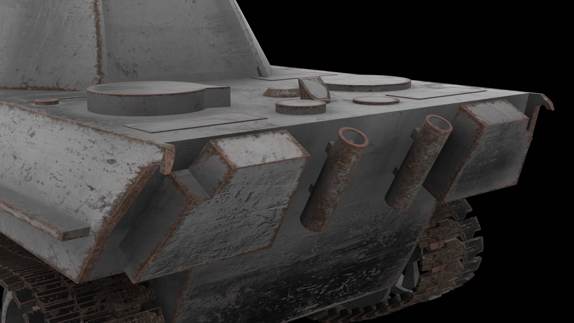 Panther Tank 3D - TurboSquid 1993062