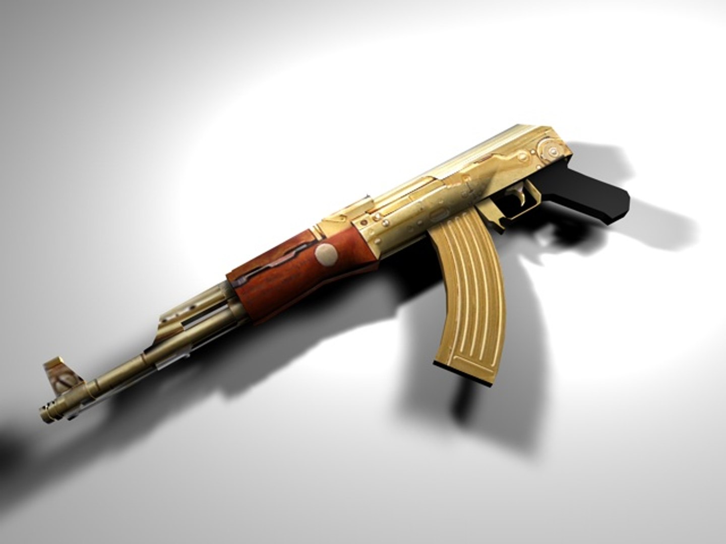 3d obj gold