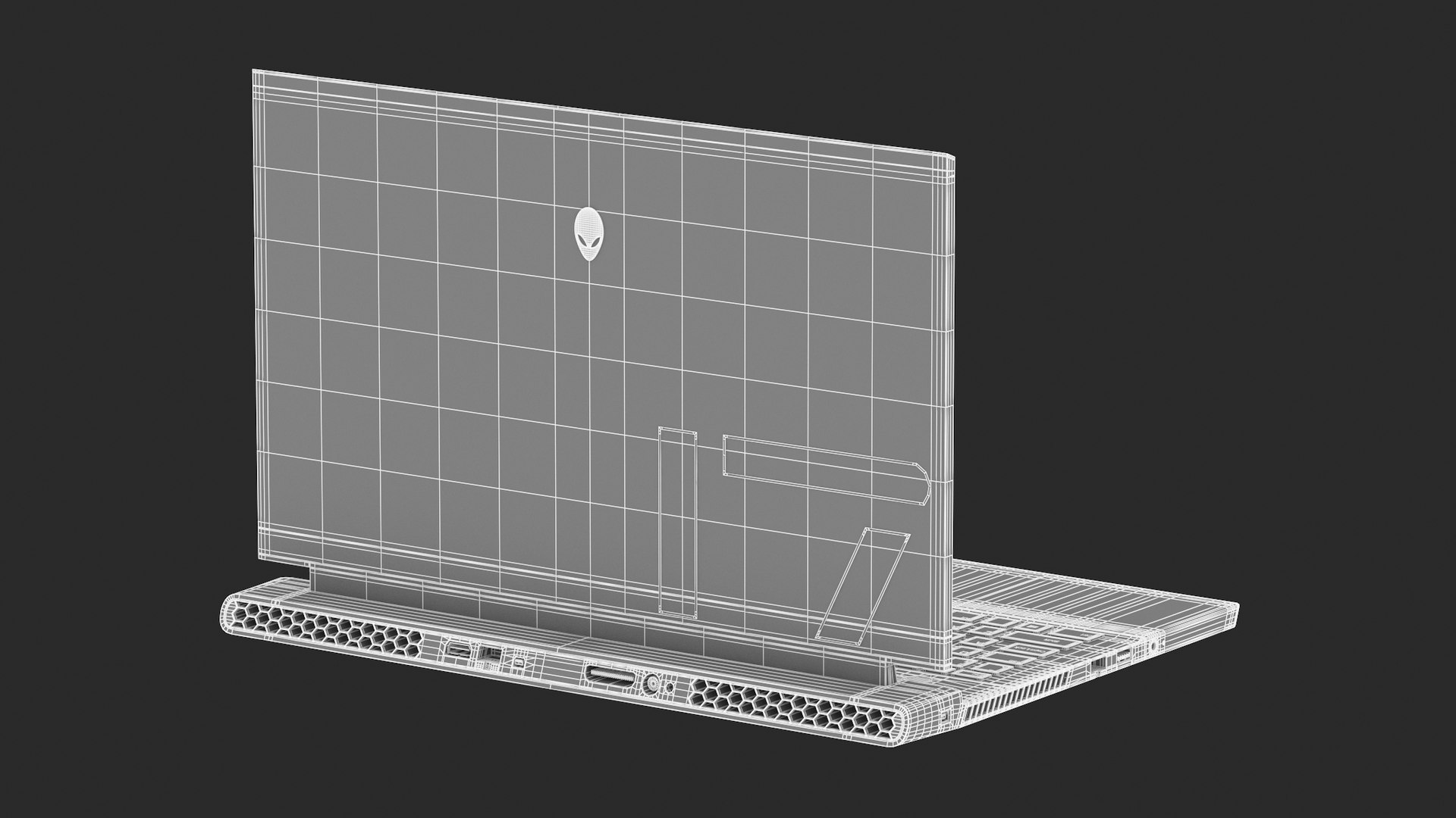 3D New Alienware 17 - TurboSquid 1535962