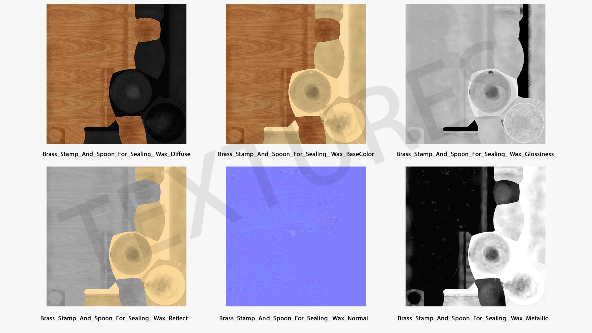 Stamp sealing wax model - TurboSquid 1680579