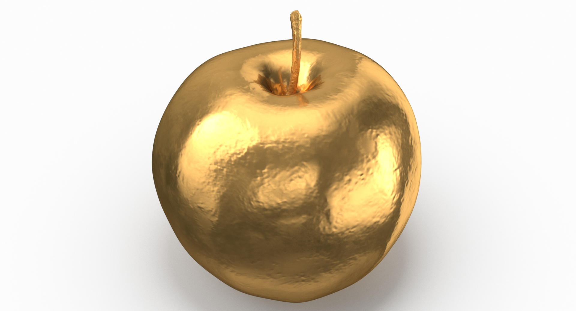 Sweet Apple 01 Gold Model - TurboSquid 1512674